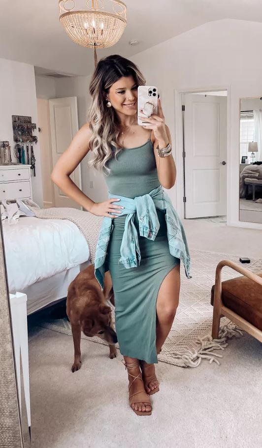 Ribbed Maxi Casual - Just Classically Cassidy