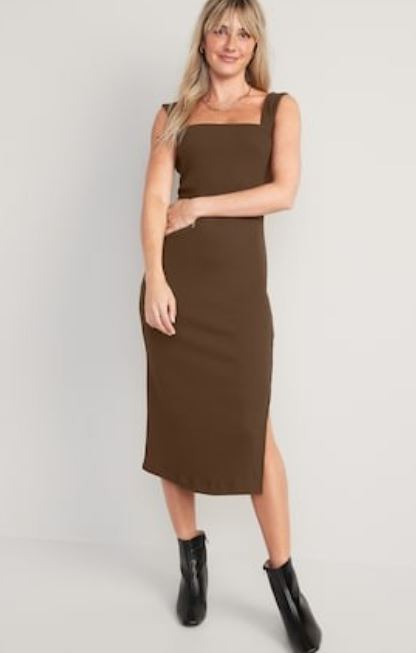 Ribbed Midi Dress - Just Classically Cassidy