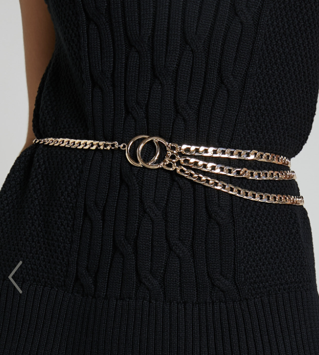 Chain Belt in Gold - Just Classically Cassidy
